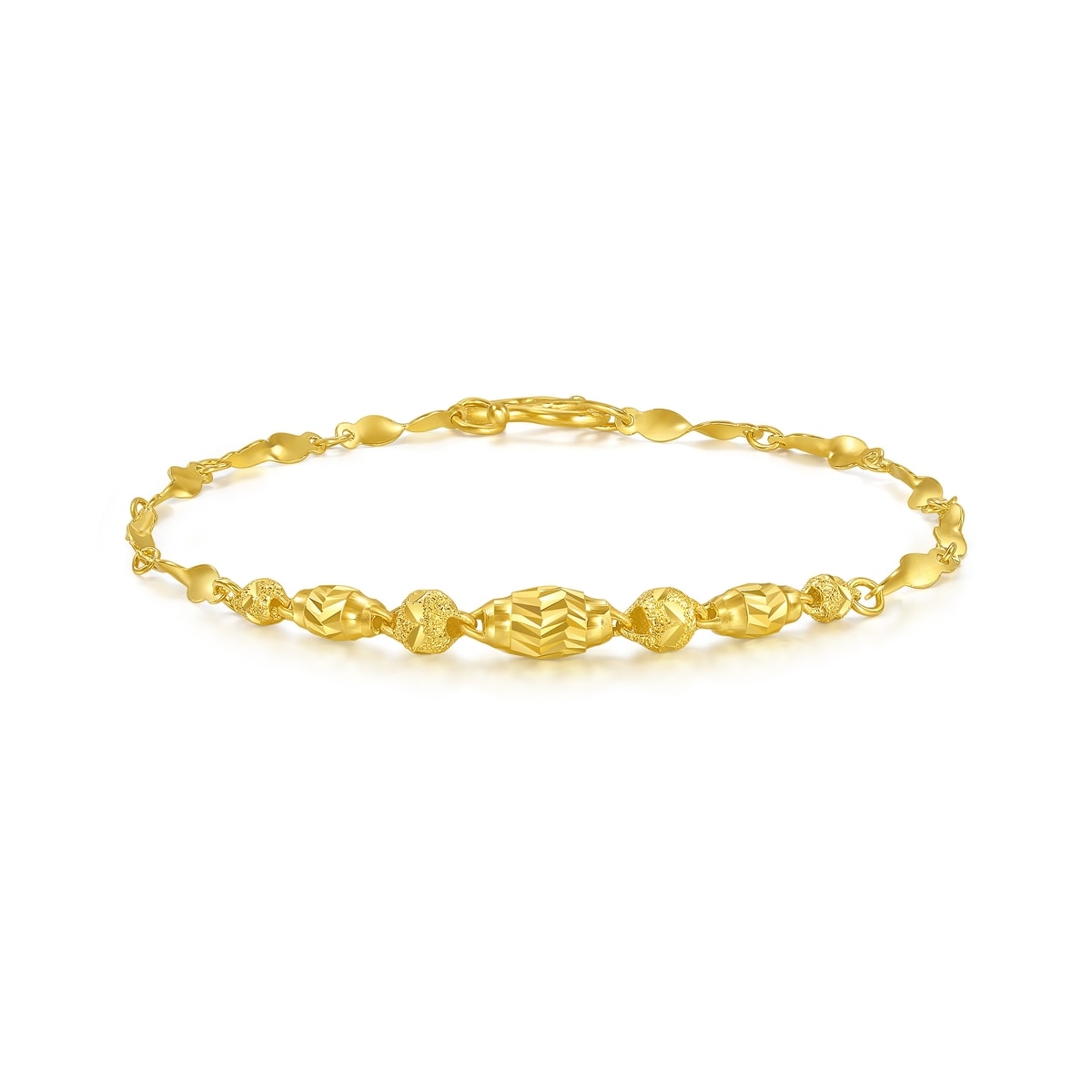 999.9 Gold Bracelet | 64726B(17 cm/~0.090 tael) | Chow Sang 999.9 Gold Bracelet | 64726B(17 cm/~0.090 tael) | Chow Sang