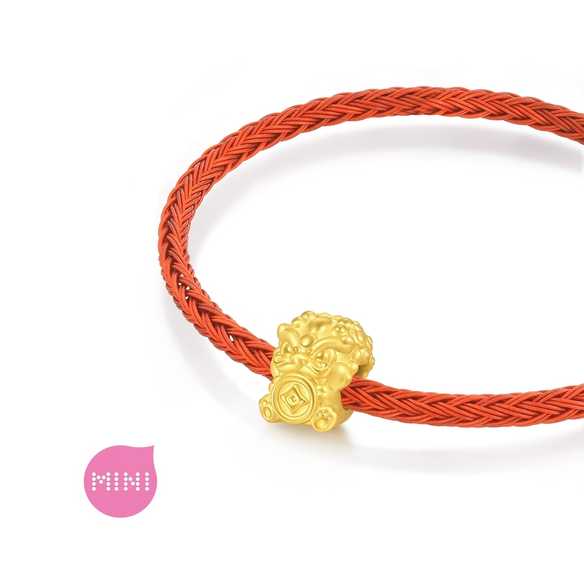 Charme - 'Blessings' 999 Gold Pixiu Charm | 95504C(1 cm/~0.031 tael ...