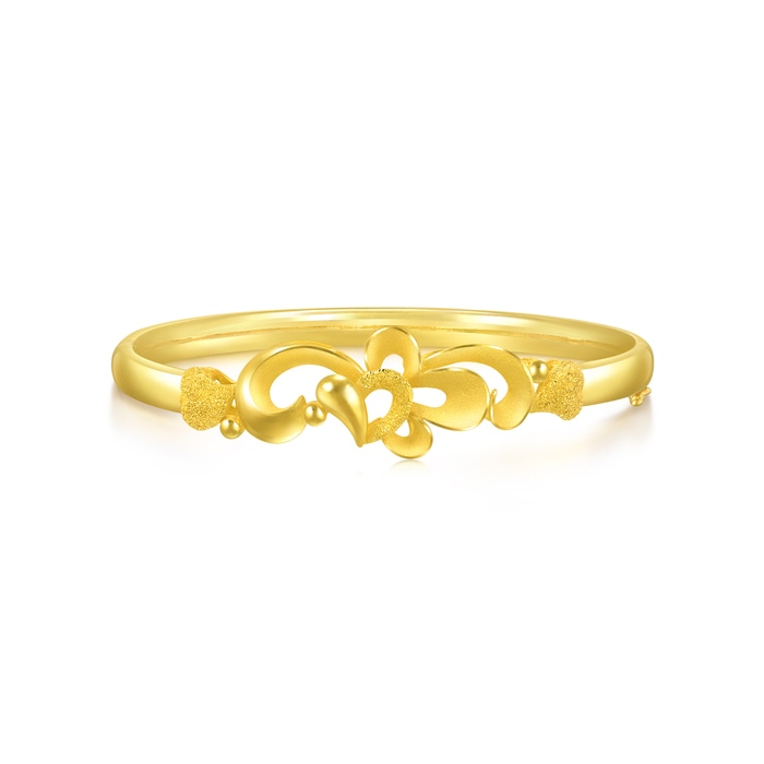 999.9 Gold Bangle