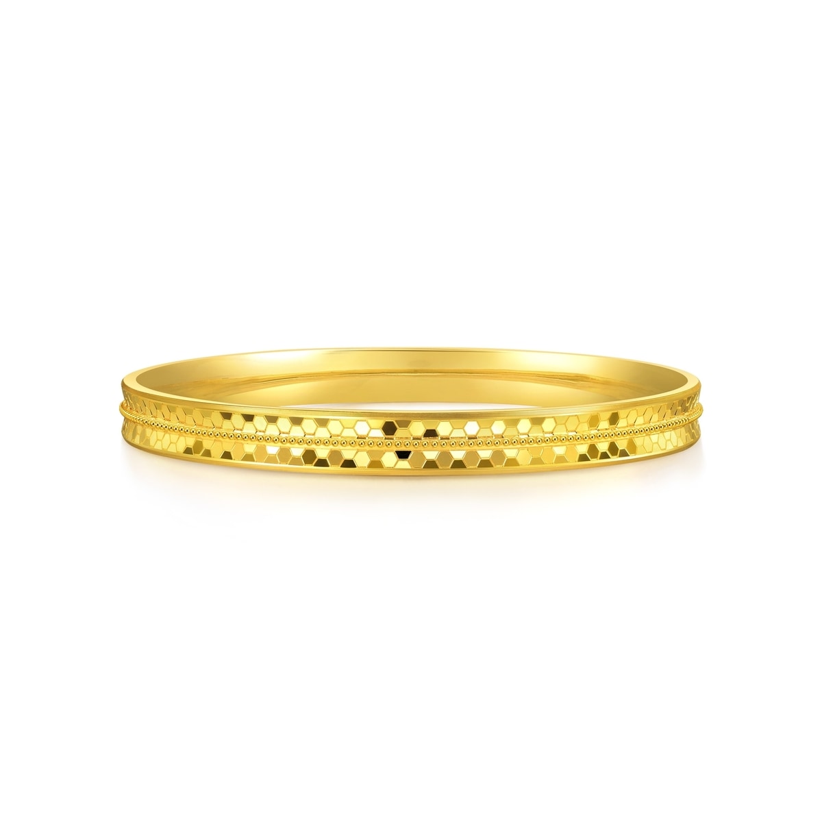Essence - 999 Gold Bangle | 93541K(~1.101 tael) | Chow Sang Sang Jewellery