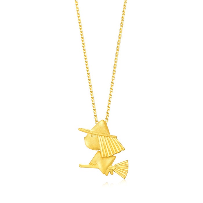 999.9 Gold Little Witch Pendant | 24124P(~0.117 tael) | Chow Sang Sang ...
