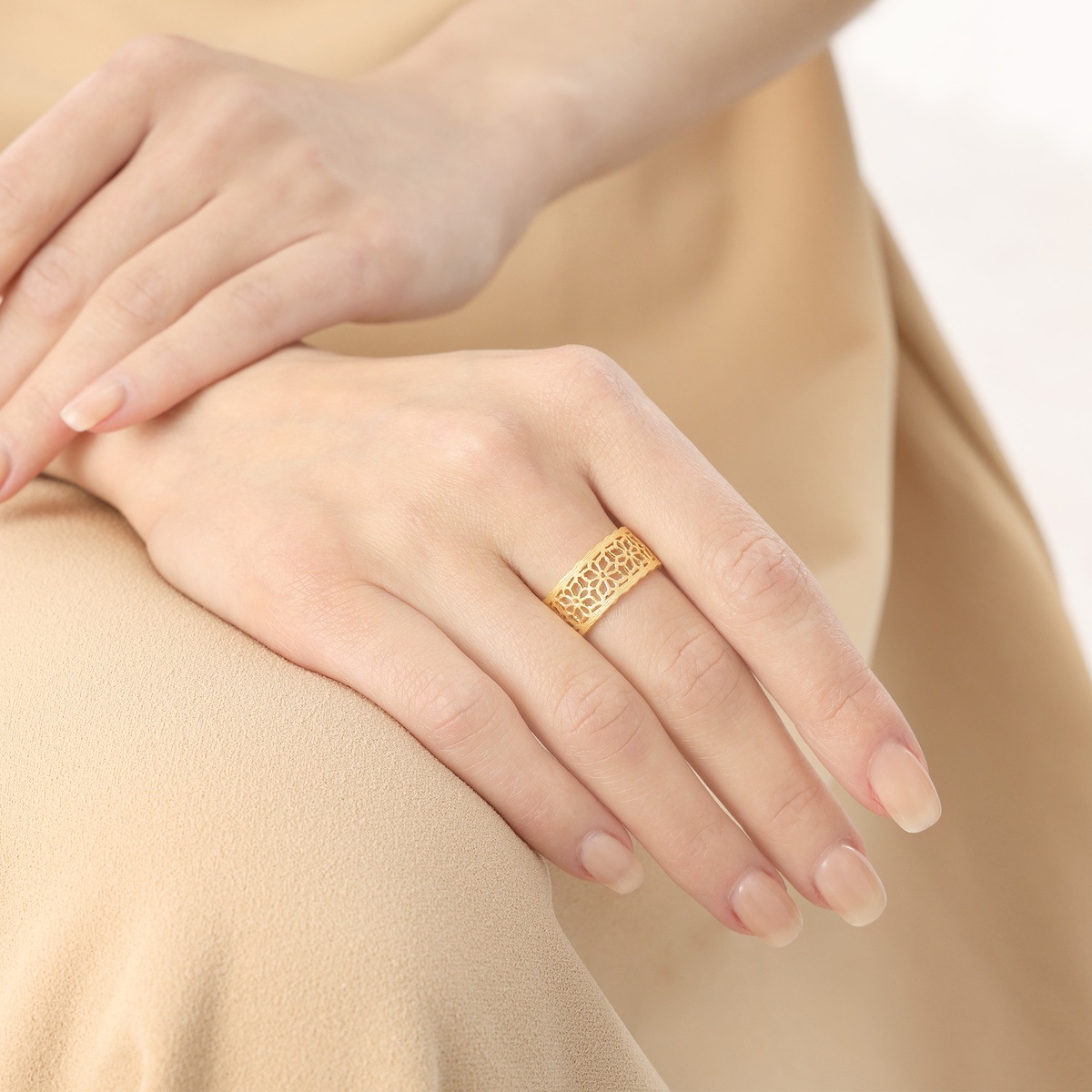 Cultural Blessings 999.9 Gold Ring - 86297R | Chow Sang Sang Jewellery