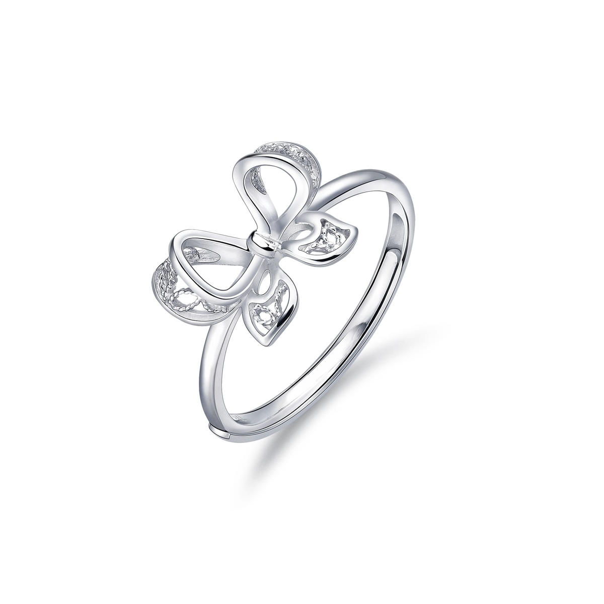 950 Platinum Ring | 91475R(~0.073 tael) | Chow Sang Sang Jewellery